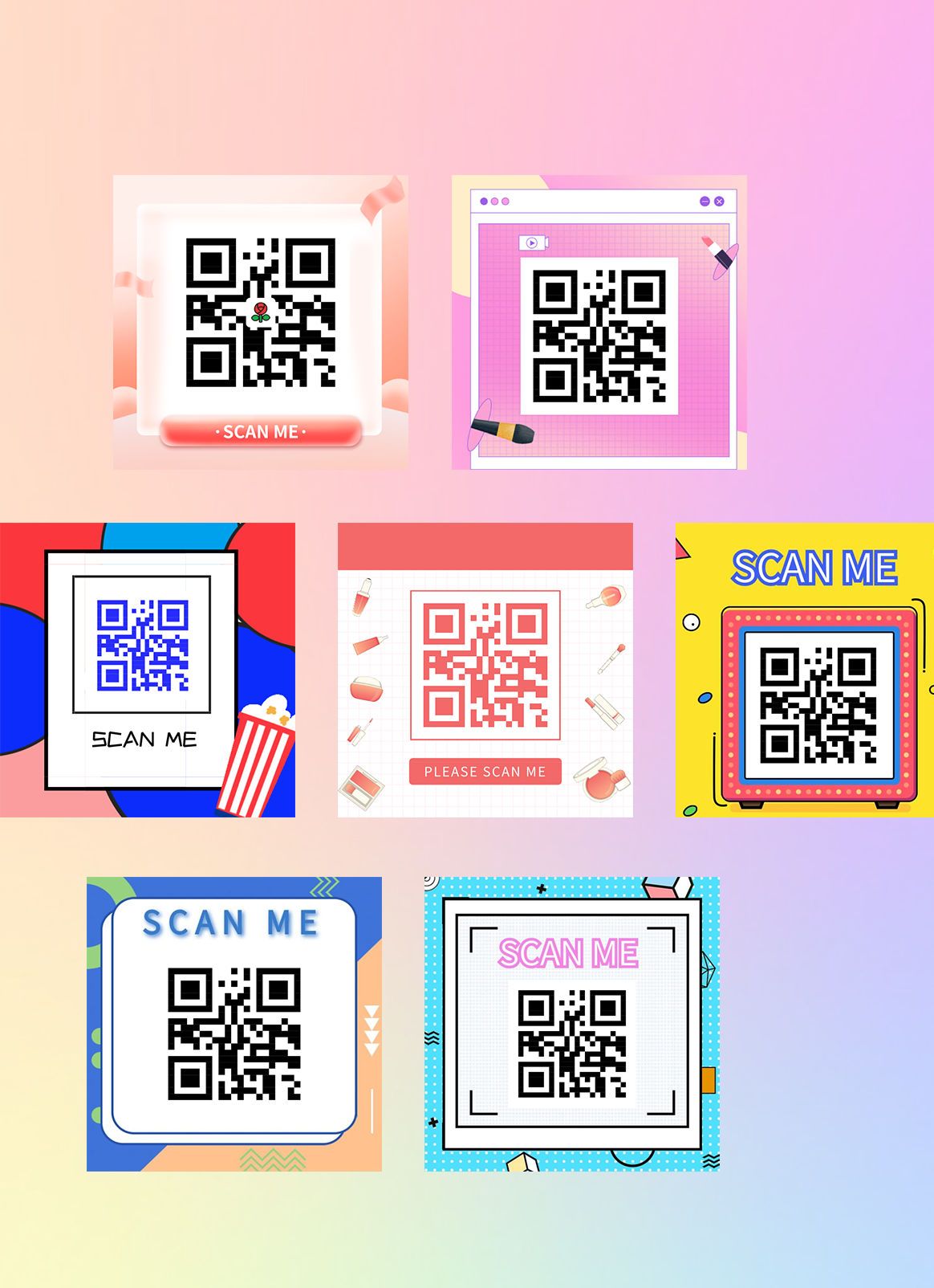 Rainbow QR Rainbow QR
